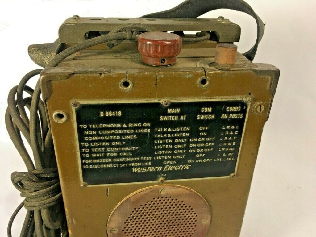 Western Electric D86418 Lineman’s Telephone Test Set Box RARE ...