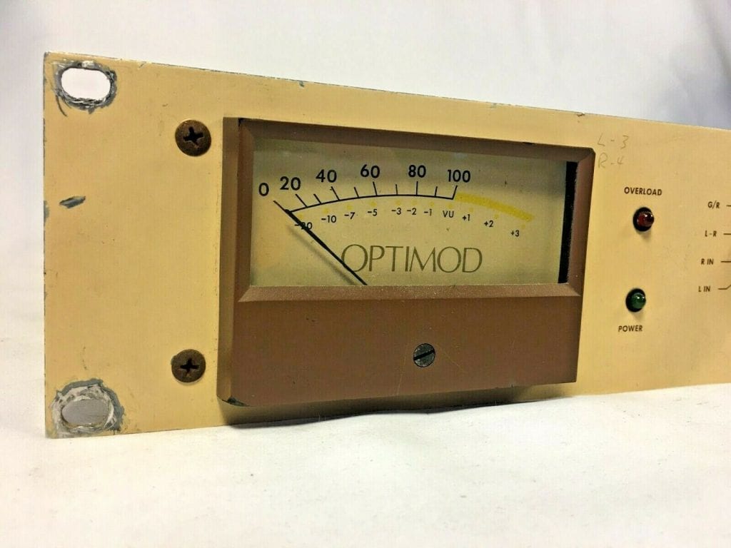 Optimod 8000A Vintage FM Audio Processor Orban Broadcast Radio – Vintage