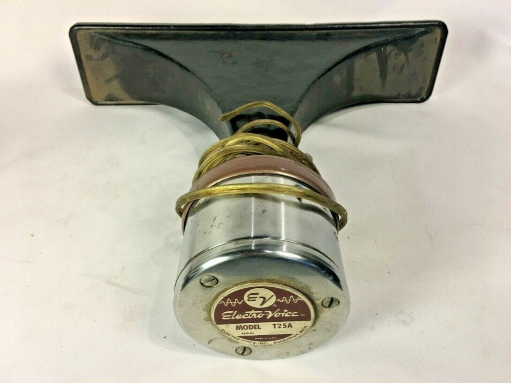Electro Voice T25A Driver with Horn Speaker EV Vintage Classic – Vintage