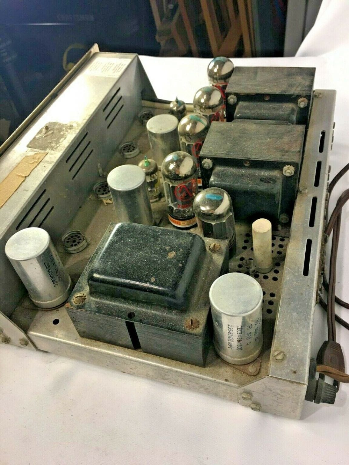 H.H. Scott LK-72 Stereo Hi Fi Tube Amplifier Vintage Classic High ...