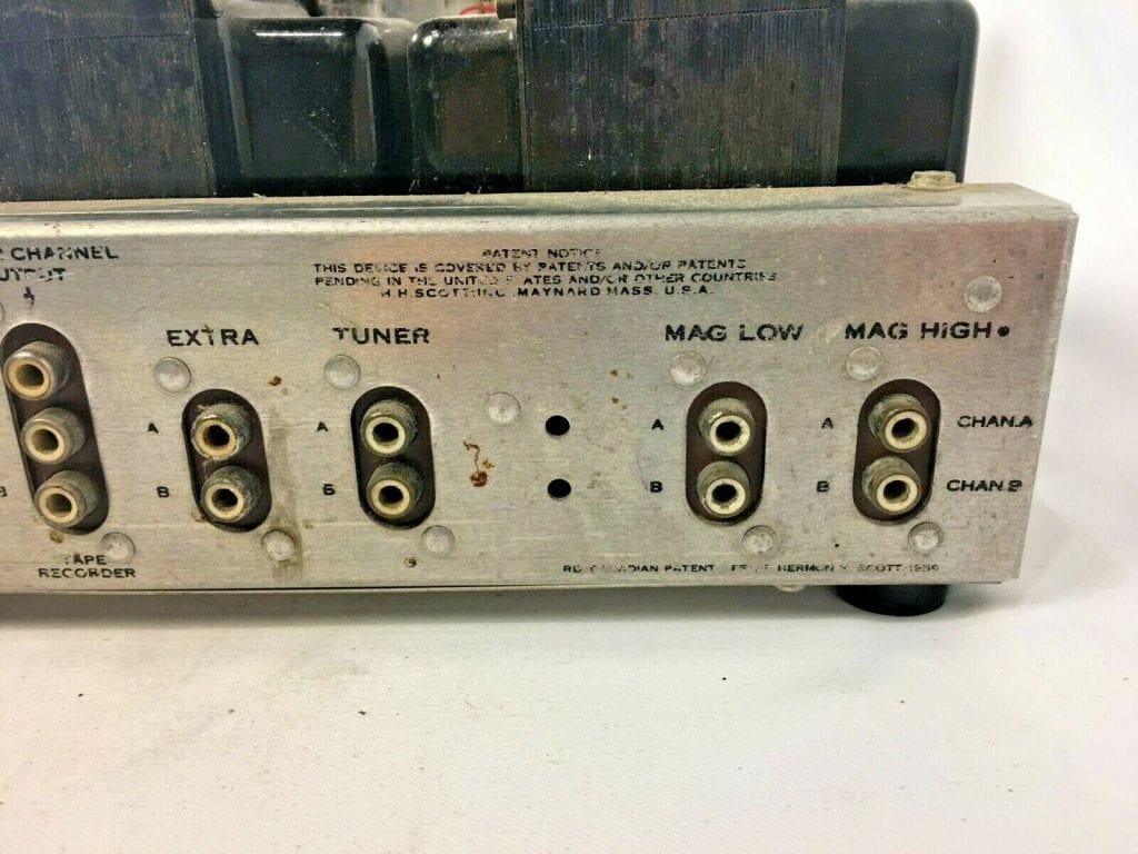 H.H. Scott LK-72 Stereo Hi Fi Tube Amplifier Vintage Classic High ...