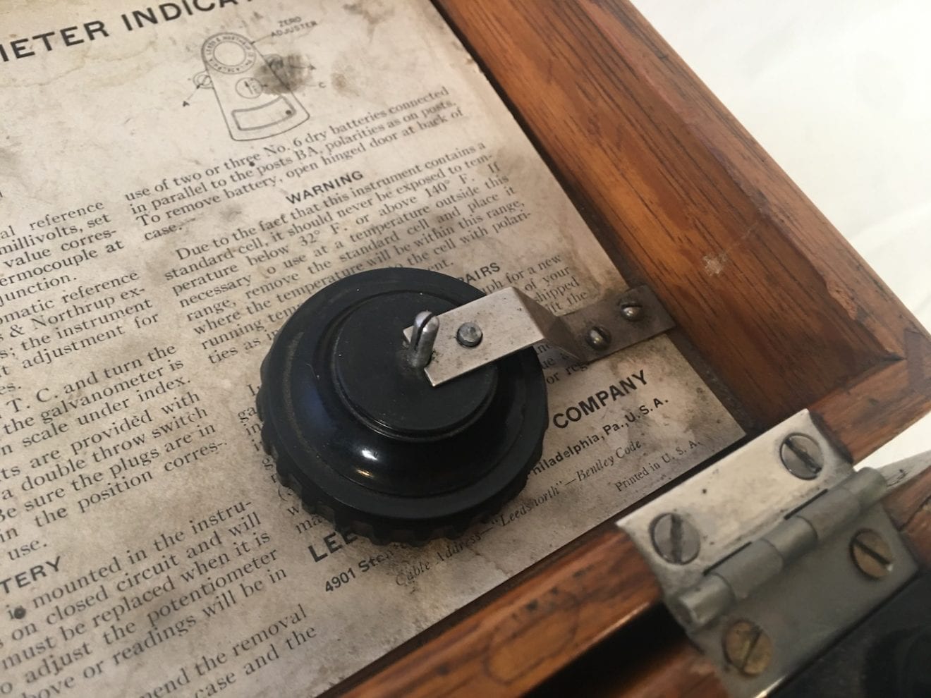 Leeds & Northrup Potentiometer Indicator Tester Vintage RARE ...